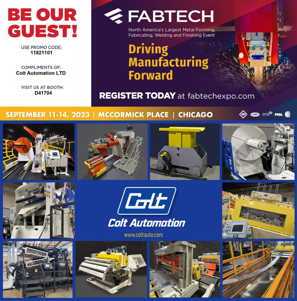 Colt Automation at Fabtech Chicago 2023 | Colt Automation